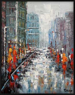 Galerie d'art en ligne | Achat d'oeuvres d'art abordables | Tableau Dépôt